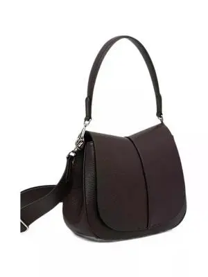 GIANNI CHIARINI Helena Round Grainy-leather Tote Bag