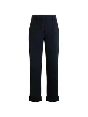 MOORER Sabrina-drl Turn-up Trousers
