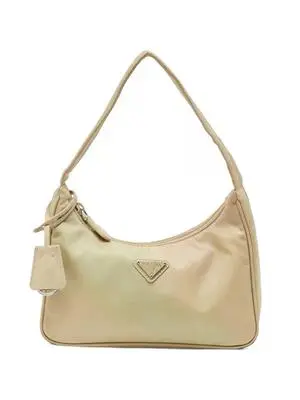 Prada 2000 Re-edition Shoulder Bag - Neutrals