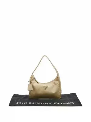 Prada 2000 Re-edition Shoulder Bag - Neutrals