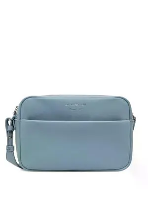 Emporio Armani Logo-print Shoulder Bag - Blue