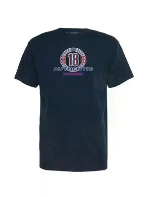 Balenciaga 2017 Bb18 Graphic Oversized T-shirt - Blue