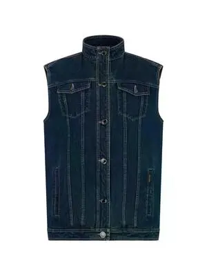 MOORER Eureka-p Sleeveless Denim Vest