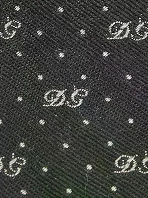 Dolce & Gabbana Monogram Skinny Tie