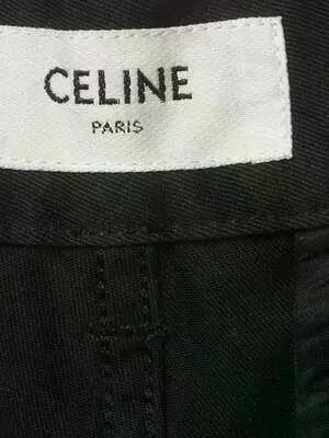 Celine Frayed Hem Cargo Shorts