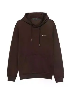 Karl Lagerfeld Logo-print Hoodie - Brown
