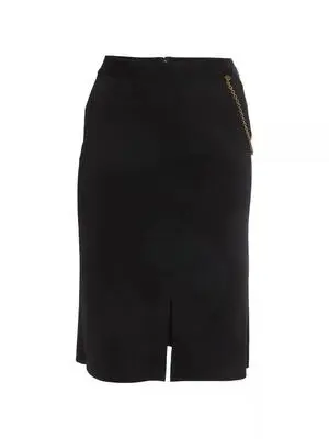 Givenchy Stretch-knit Chain-detail Midi Skirt