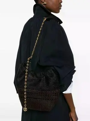 Loewe Small Squeeze Leather Shoulder Bag