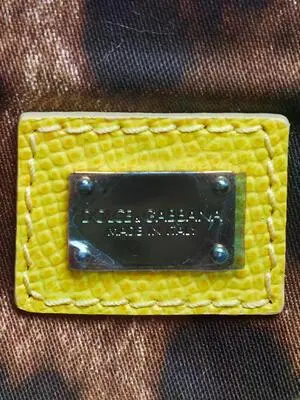 Dolce & Gabbana Saffiano Leather Flap Bag