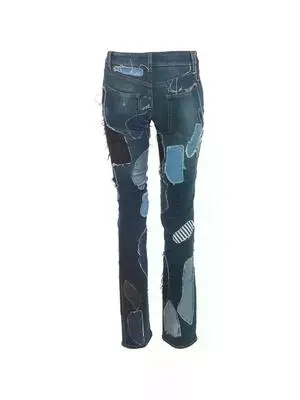 Dolce & Gabbana Patchwork Straight-leg Jeans
