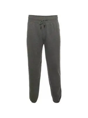 Loro Piana Knit Track Pants - Grey