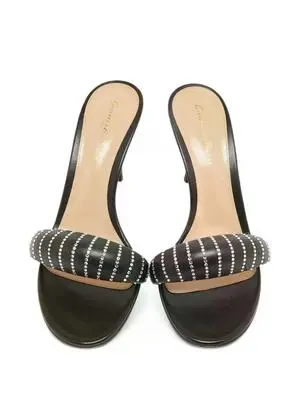GIANVITO ROSSI Bijoux Crystal-embellished Heeled Sandals