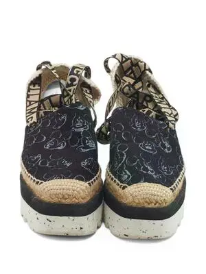 Stella McCartney X Disney Print Platform Wedge Sandals