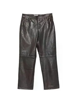 Max Mara Leather Trousers