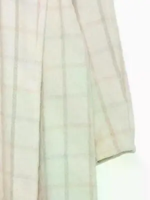 A.N.G.E.L.O. VINTAGE CULT 1980s Check Shawl-collar Coat