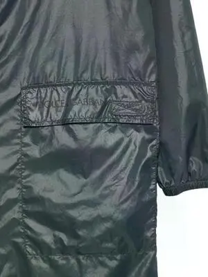 Dolce & Gabbana 2000s Hooded Logo-print Raincoat