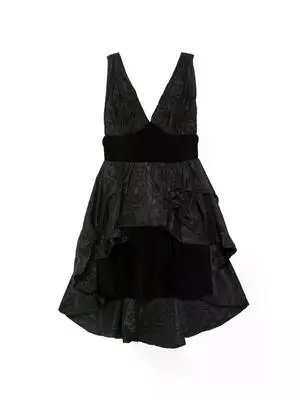 A.N.G.E.L.O. VINTAGE CULT 1980s Ruched High-low Mini Dress