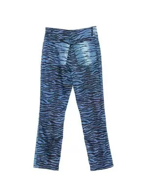 Moschino 2000s Tiger-print Jeans