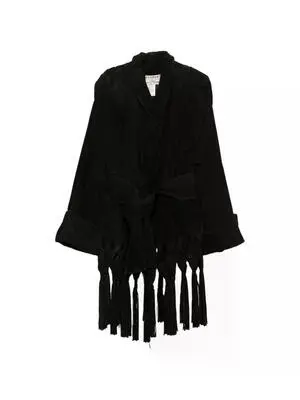 A.N.G.E.L.O. VINTAGE CULT 1980s Fringed Belted Jacket