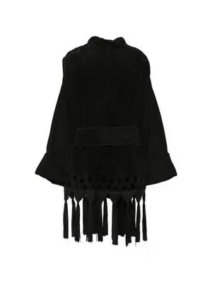 A.N.G.E.L.O. VINTAGE CULT 1980s Fringed Belted Jacket