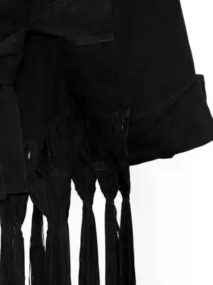 A.N.G.E.L.O. VINTAGE CULT 1980s Fringed Belted Jacket