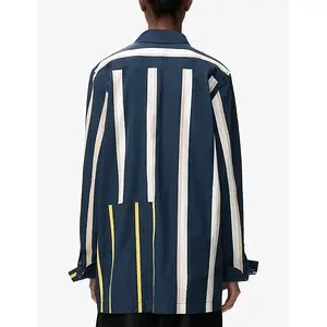 Loewe Striped Long-sleeve Cotton Shirt