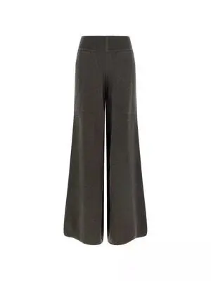 Rick Owens Ribbed-waistband Palazzo Pants