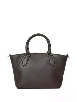 Armani Exchange Logo-plaque Pebbled Tote Bag