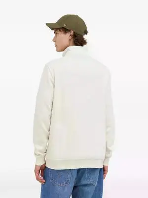 Dickies Quarter-zip Logo-patch Sweater