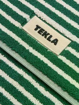 TEKLA Terry Striped Bath Mat