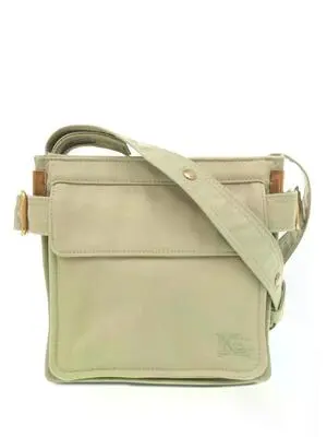 Burberry 2023-2026 Mini Nylon Trench Phone Crossbody Bag - Brown