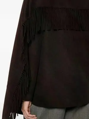 YERSE Fringe-trimmed Fitted Jacket