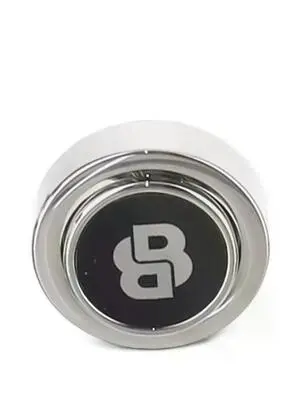 BOSS Monogram-logo Round-face Cufflinks