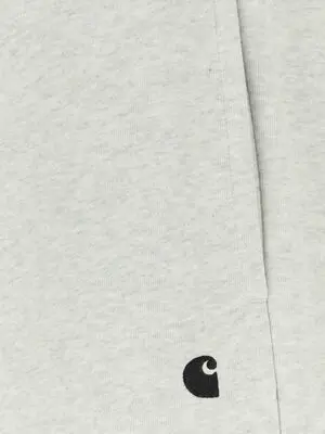 Carhartt Work In Progress Cotton-blend Jogger Pants With Elasticated Waist - Grey