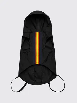 K-WAY Le Vrai 4.0 Lassie Dog Raincoat In Nylon With Hood And Pocket - Black