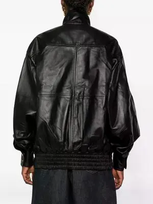 Zimmermann Valiant Leather Bomber Jacket