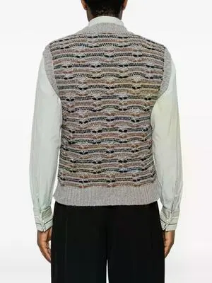 Marni Patterned Sleeveless Sweater