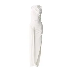 ATS THE LABEL Evel Draped Dress - White