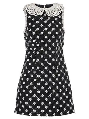 Rebecca Vallance Alivia Embellished Shift Dress - Black