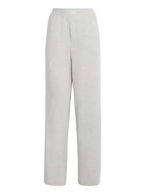 SKIMS Boyfriend Jersey Sweatpants - Grey