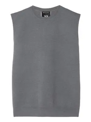 ADIDAS ORIGINALS Y-3 Wool Vest - Gray
