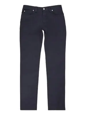 Brioni Brioni Stretch-Cotton Chamonix Jeans Grey