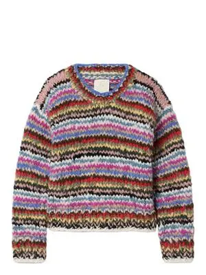 Suzie Kondi Jooshi' Striped Cashmere Sweater - Multi