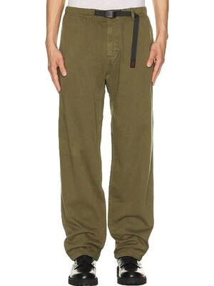 Gramicci Cotton Twill Trousers - Olive