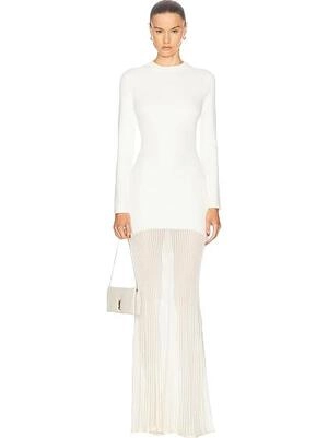 SEROYA SEROYA Serenade Maxi Dress Eggshell