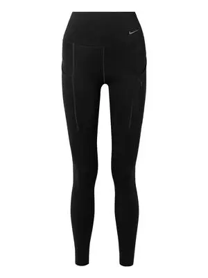 Nike Go Cropped Dri-fit Infinalock Leggings - Black