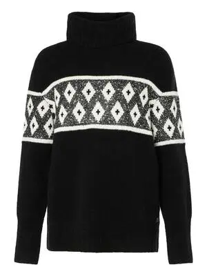 Bogner Uda Sequined Wool-blend Sweater - Multicoloured