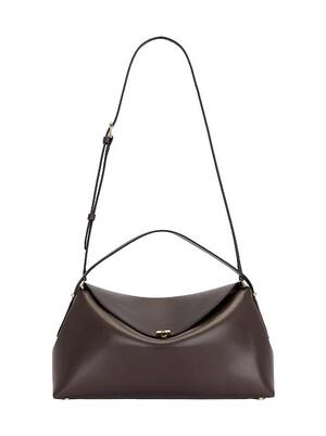 TOTEME Toteme T-Lock Top Handle Bag Bark