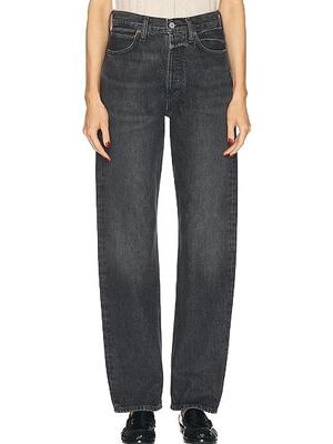 AGOLDE Kelly High Rise Relaxed Straight Jeans Eclipse