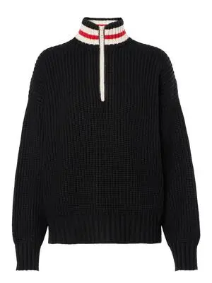 BRUNELLO CUCINELLI Brunello Cucinelli Wool Half-Zip Sweater